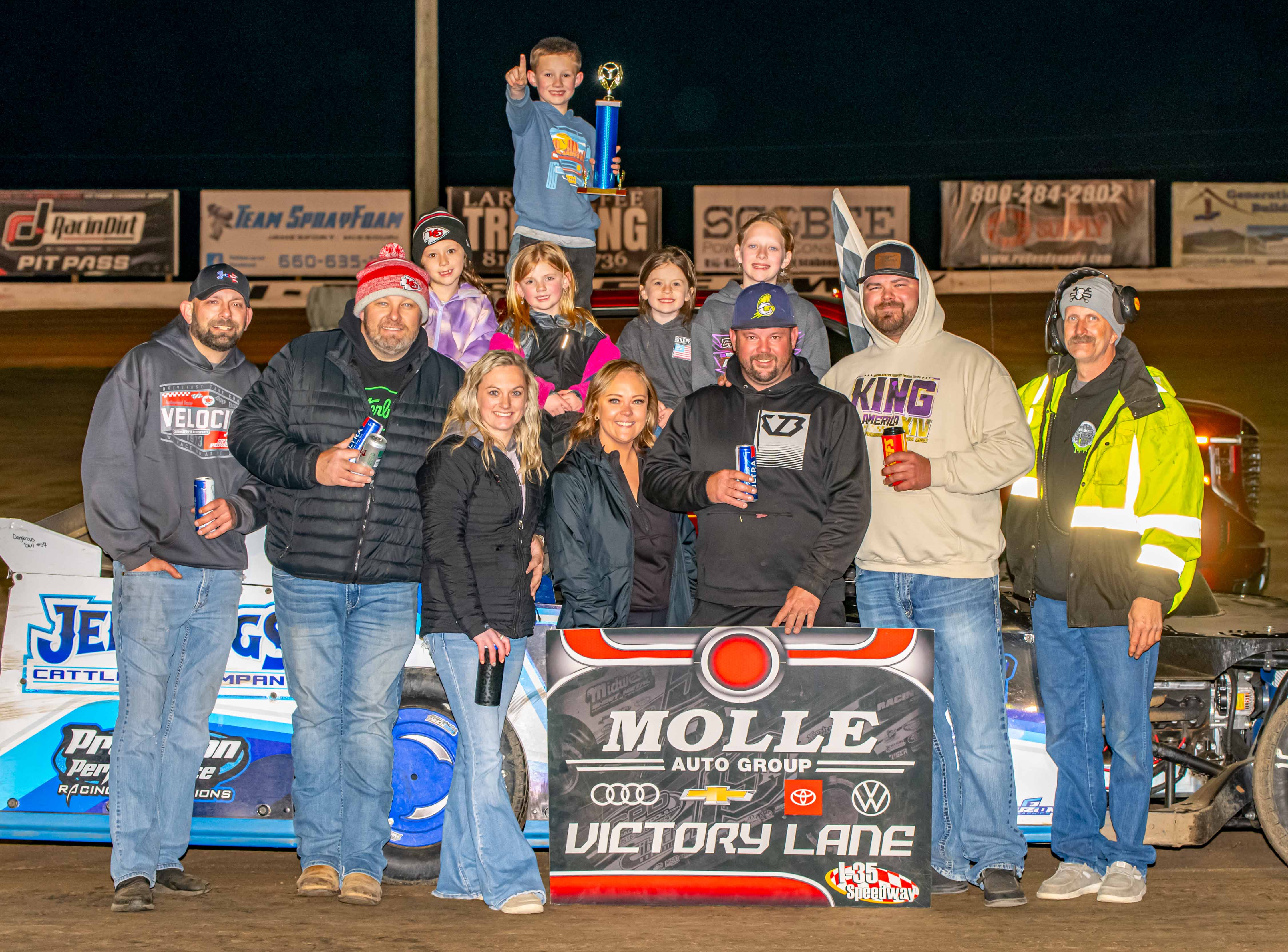 I-35 Speedway - Photo Gallery: Generational Buildings Night
